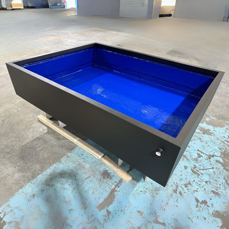 Above Ground Rectangle Pond | Fibreglass Victoria | Aussie Fibreglass ...