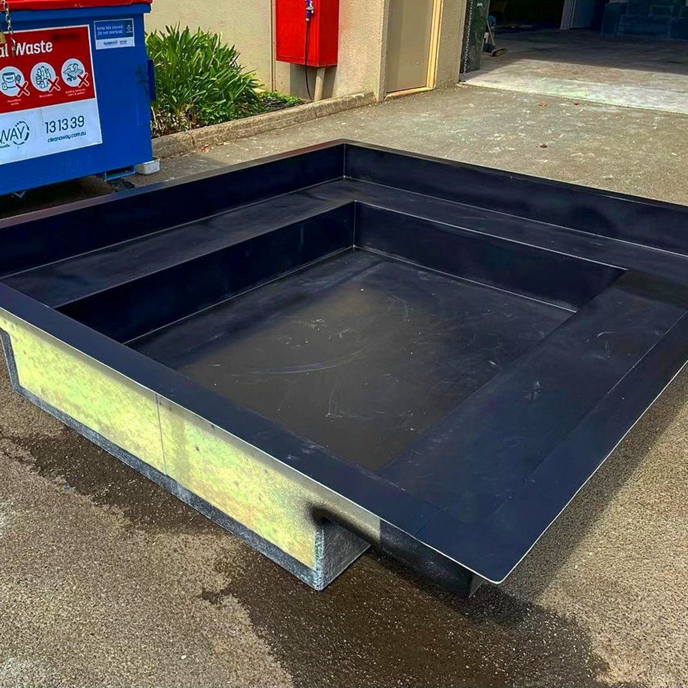 In Ground Square Pond | Fibreglass Victoria | Aussie Fibreglass Experts