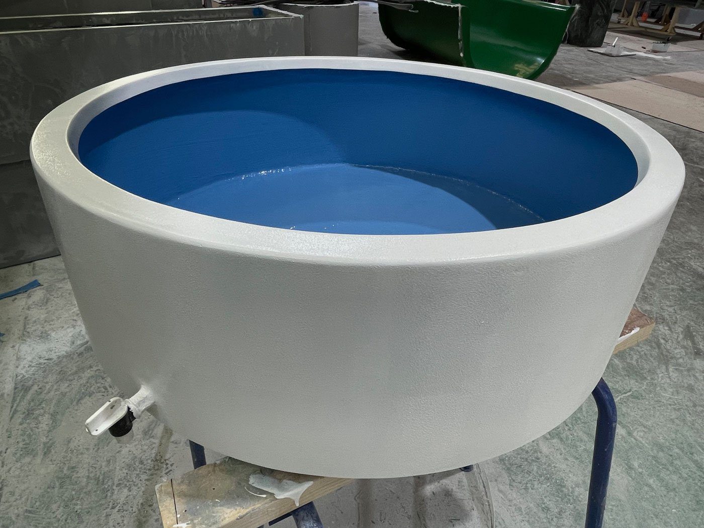 Above Ground Circular Pond | Fibreglass Victoria | Aussie Fibreglass ...